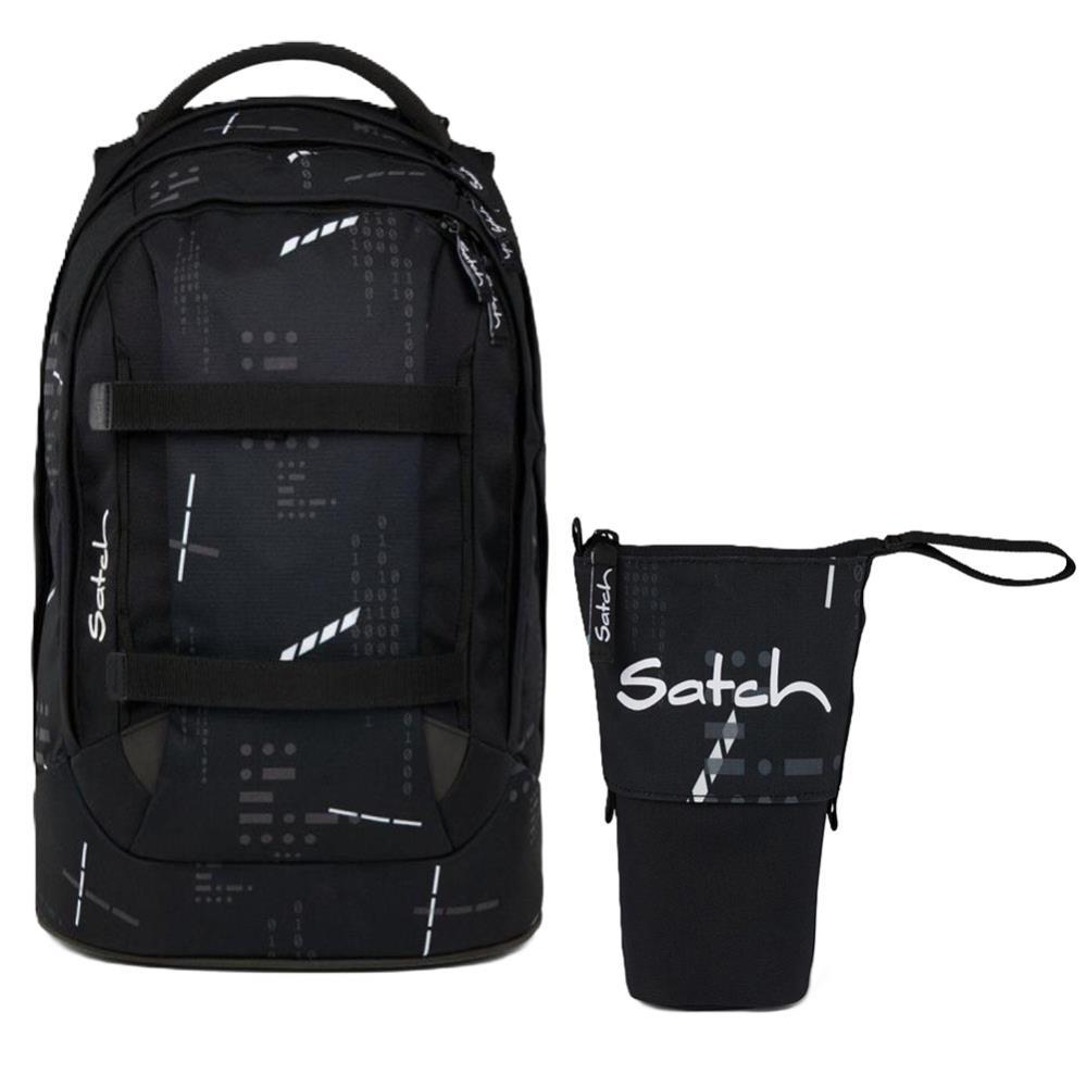 Satch Pack Ninja Matrix Schulrucksack Set 2tlg.