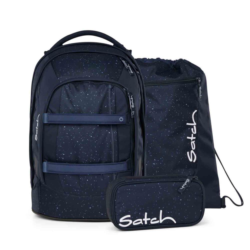Satch Pack Night Sky Midnight Edition Schulrucksack Set 3tlg.