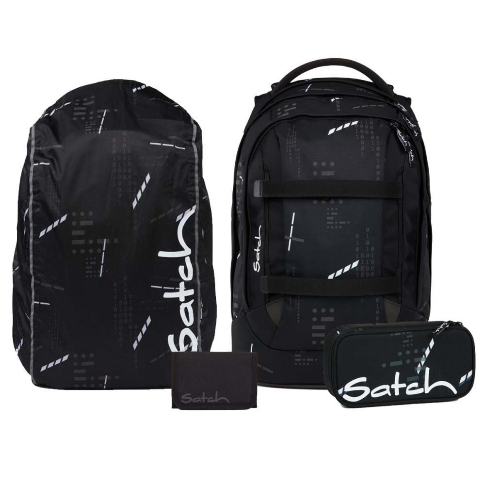 Satch Pack Ninja Matrix Streetwalk Edition Schulrucksack Set 4tlg.