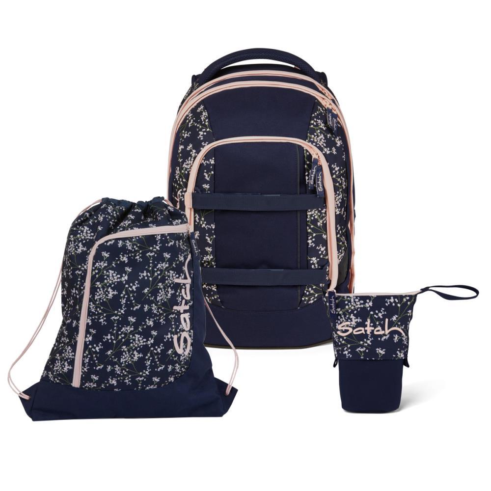 Satch Pack Bloomy Breeze Pencil Slider Light Edition Schulrucksack Set